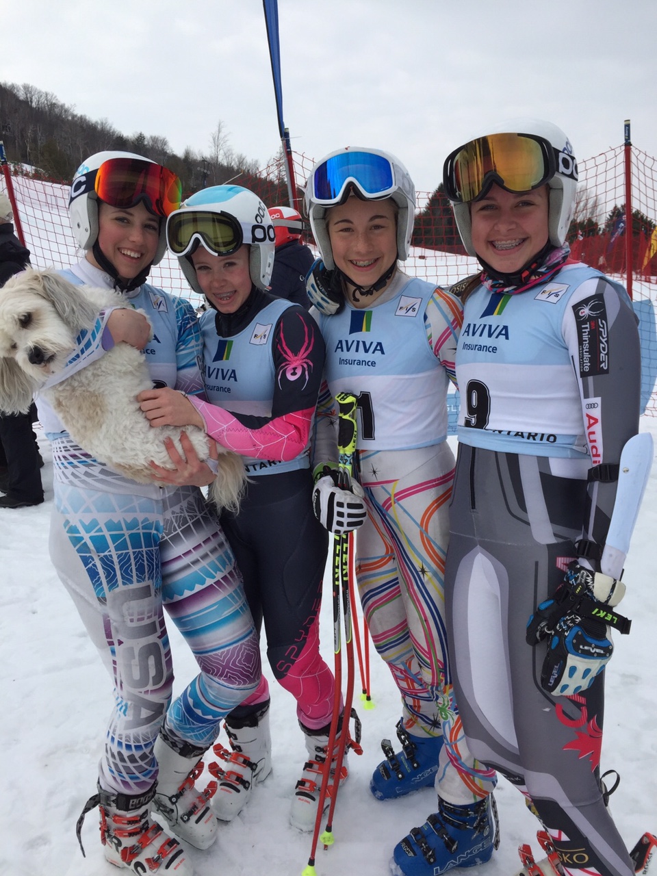 Girls at U16 - Alpine Ontario Alpin