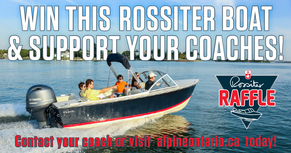 2018 Rossiter Raffle Update - Alpine Ontario Alpin